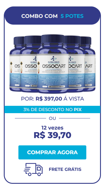 Ossocart - Site Oficial com 77% de Desconto e Cupom da Fábrica